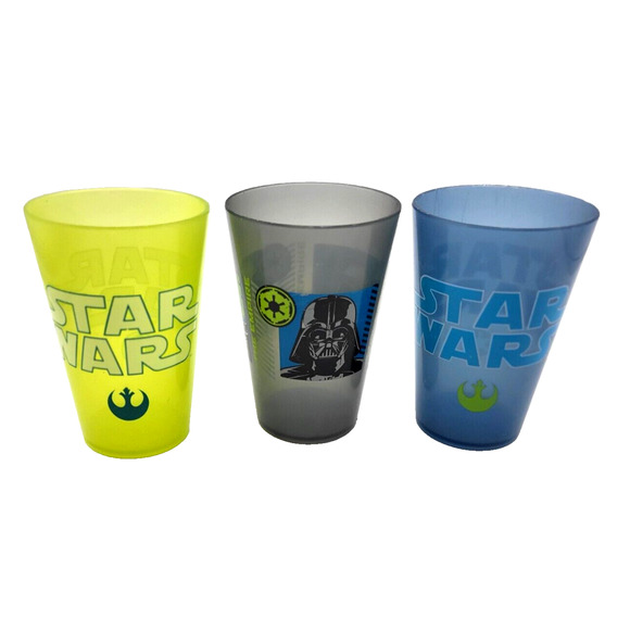 unbranded | Dining | Star Wars Plastic Cups 8 Oz Lot Of 3 | Poshmark